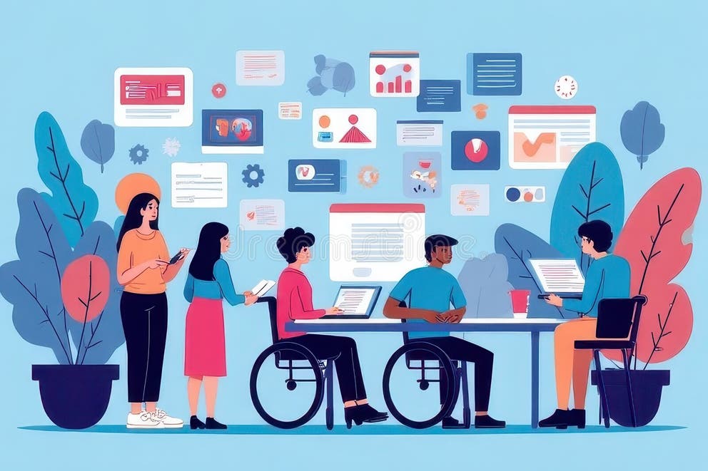 Improving Digital Accessibility and Enhancing User Interface Stock ...