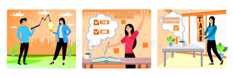 Improving Their Workflow. Task Checklist and Coffee. Focus on Task ...