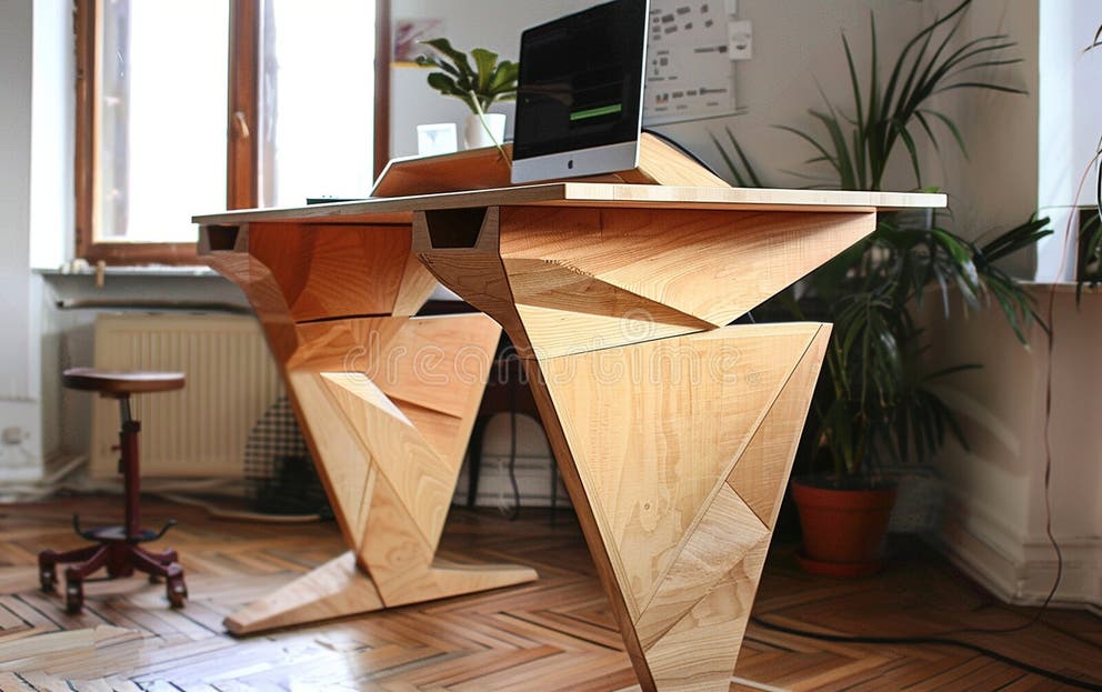 Improving Your Workspace Ergonomics -Generative Ai Stock Image - Image ...