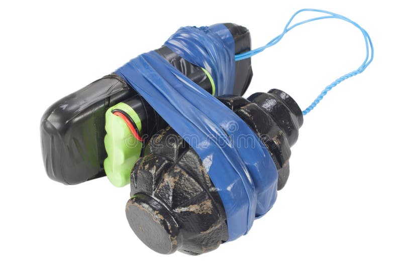 Improvised Explosive Device from Hand Grensde Stock Image - Image of ...