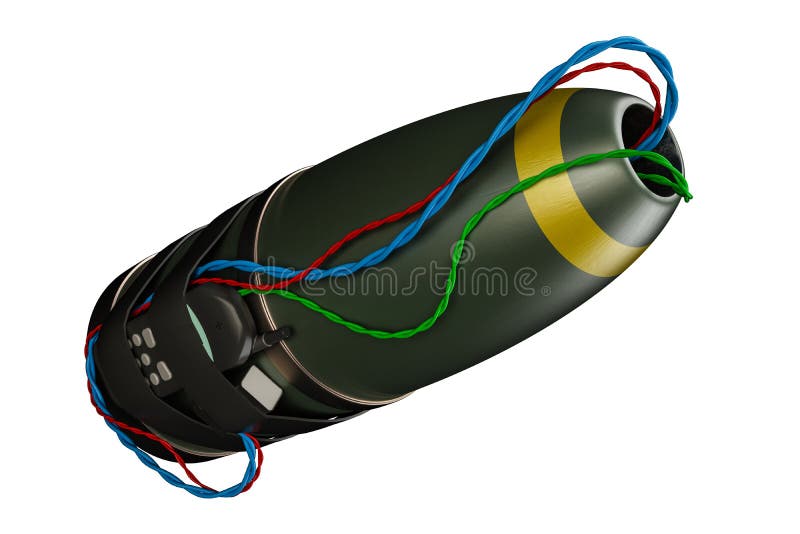 Improvised Explosive Device (I.E.D.) Stock Image - Image of phone, arms ...