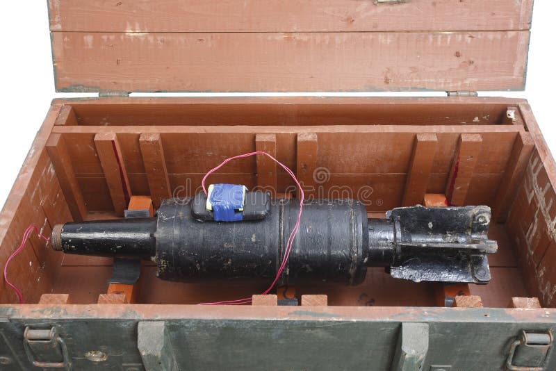 Improvised Explosive Device IED from Tank Projectile Stock Image ...