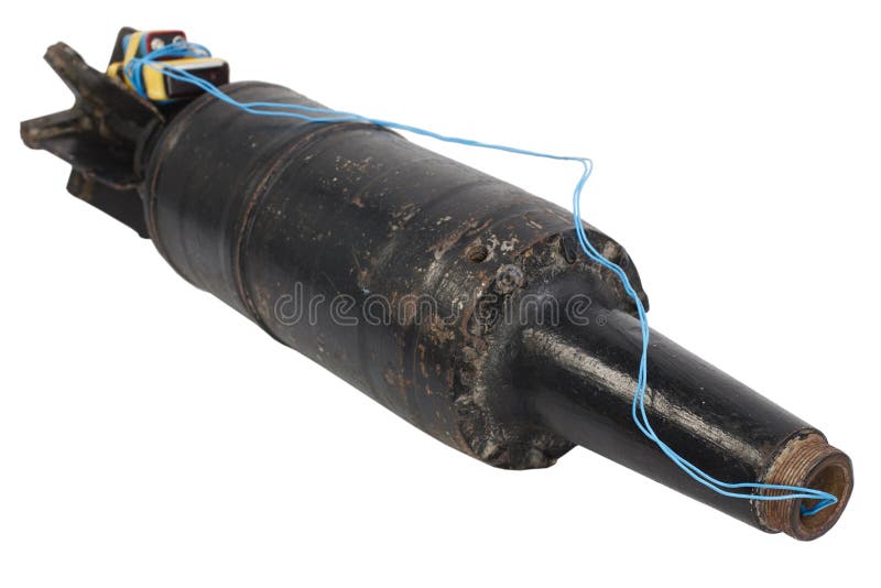 Improvised Explosive Device IED from Tank Projectile Stock Image ...
