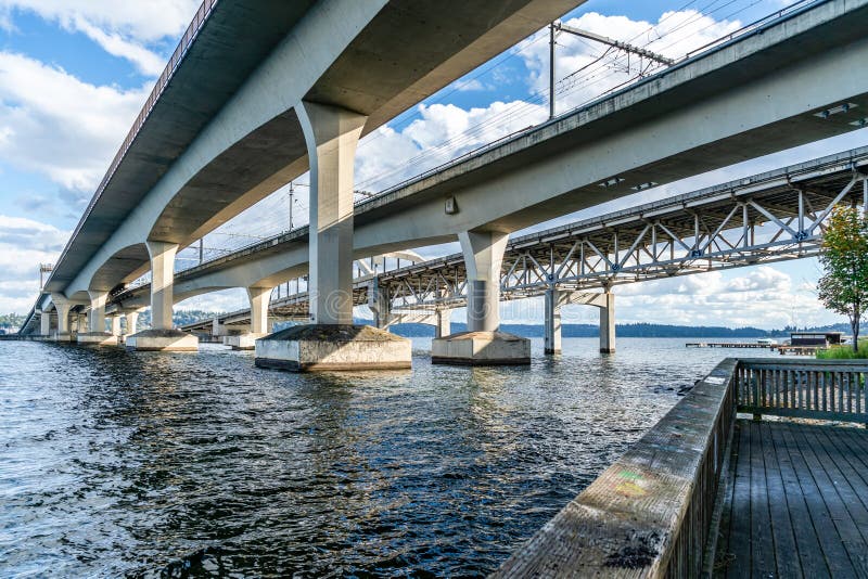 Imprssive Seattle Brdiges 3 Stock Photo - Image of state, imprssive ...