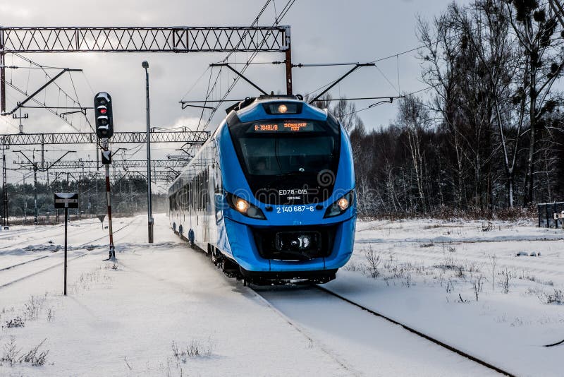 Impuls Going To Trainstation Editorial Stock Photo - Image of blue ...