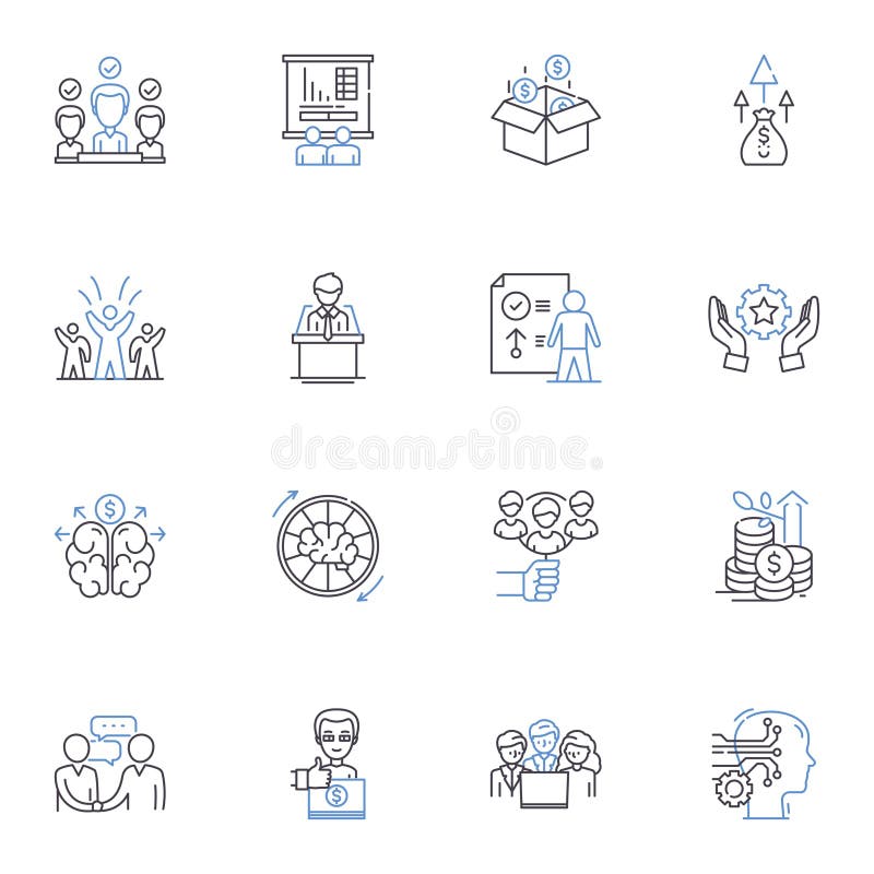 Impulse Line Icons Collection. Spontaneous, Urgency, Instinct, React ...
