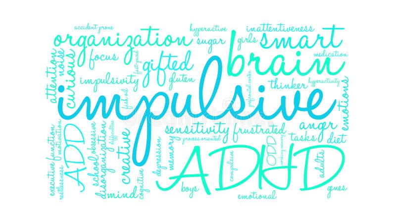 Impulsive Animated Word Cloud Stock Video - Video of executive, brain ...
