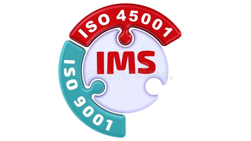 IMS. ISO Integrated Management System. the Check Mark in the Form of a ...