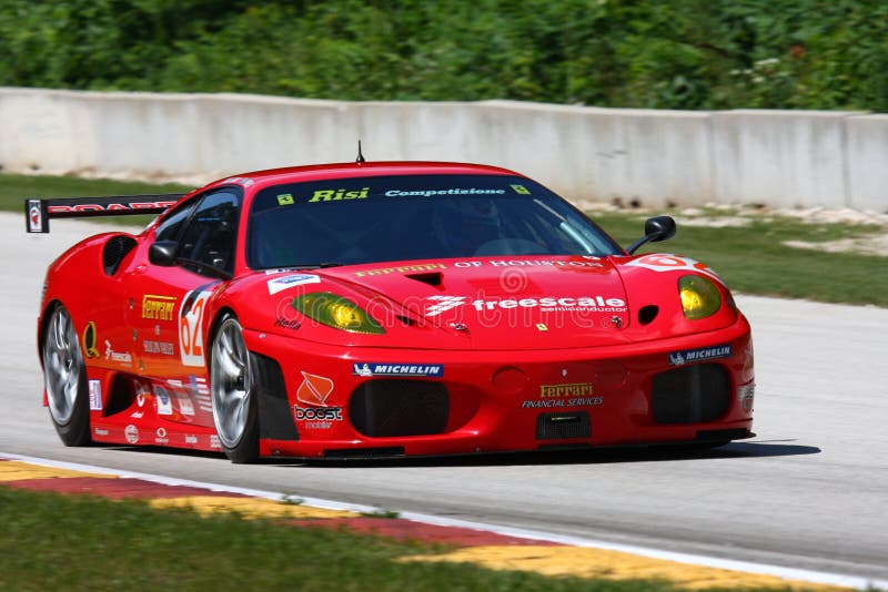 IMSA ALMS Road America 2008 Editorial Photography - Image of ...