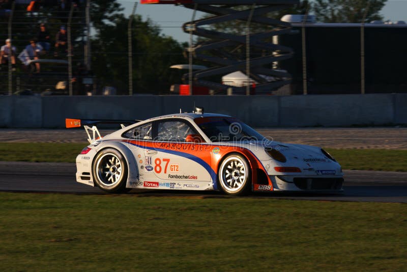 IMSA ALMS Road America 2008 Editorial Photography - Image of sunset ...