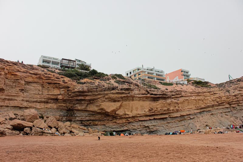 Imsouane essaouira morocco stock photo. Image of wadi - 255464514