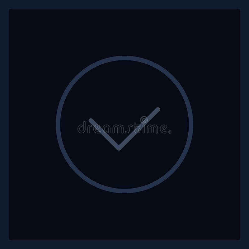 Inactive Approve Button Ui Element Template Stock Vector Illustration Of Mode Statistics