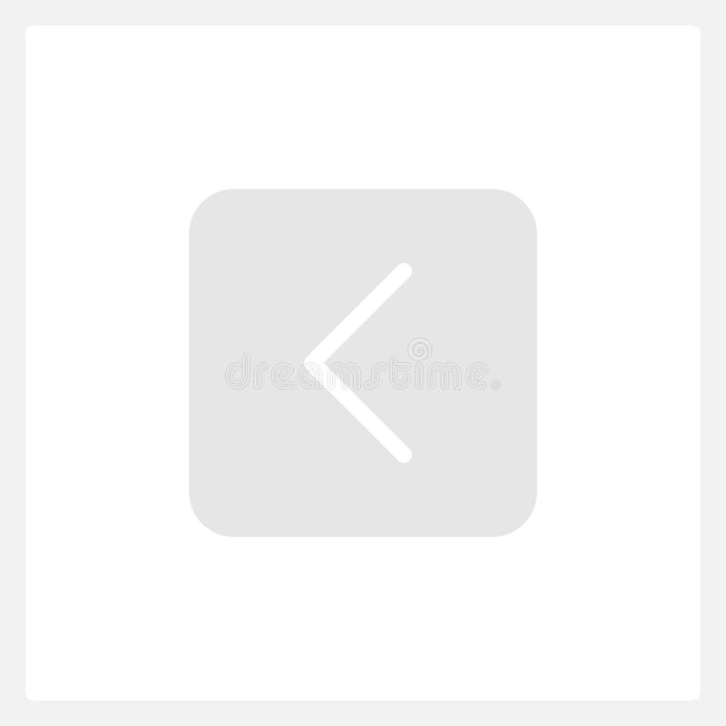 Inactive Back Direction Ui Element Template Stock Vector Illustration Of Flat Admin 264690101