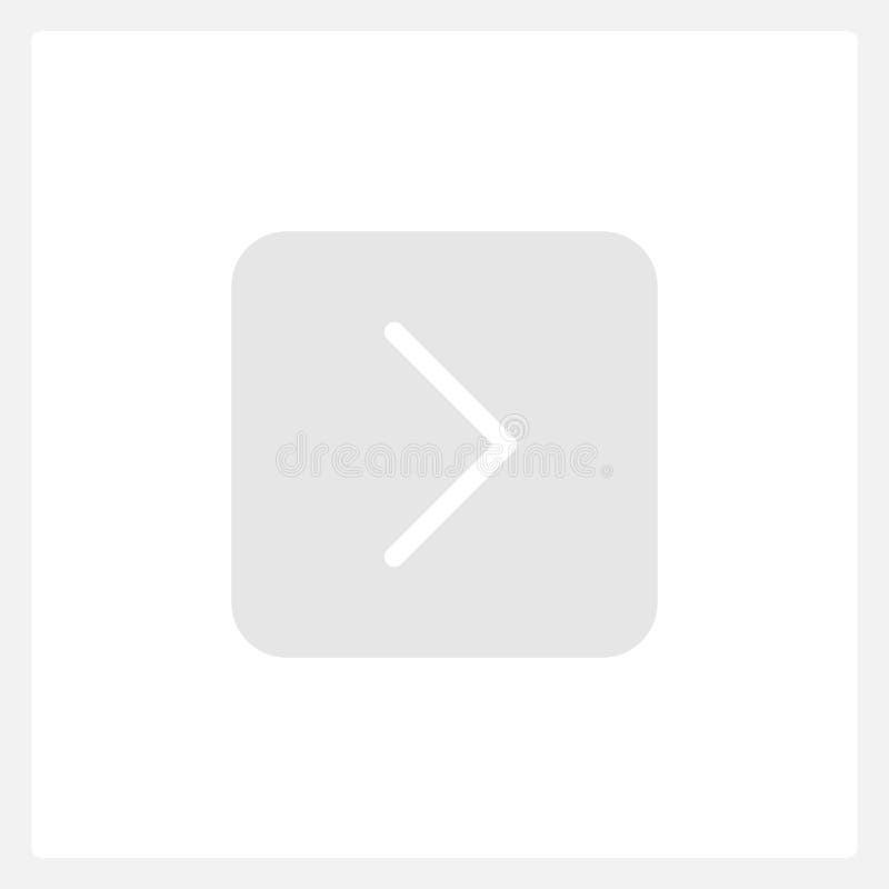 Inactive Forward Button Ui Element Template Stock Vector Illustration Of Page Forward 264690109