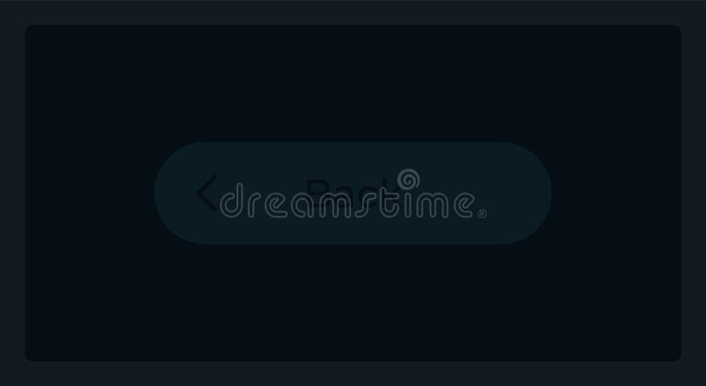 Inactive Return Button UI Element Template Stock Vector - Illustration of flat, analytics: 265029483