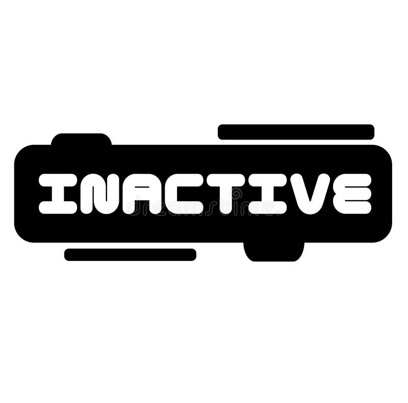 Inactive Word Stock Illustrations – 90 Inactive Word Stock ...