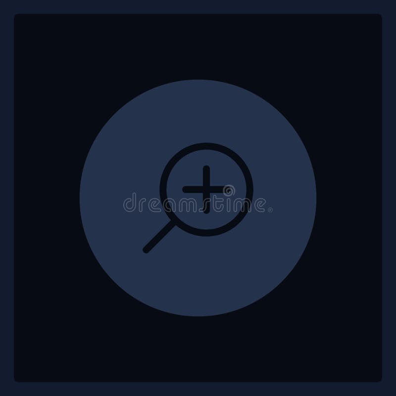 Inactive Zoom in Button UI Element Template Stock Vector - Illustration ... Inactive Zoom in Button UI Element Template Stock Vector - Illustration ...