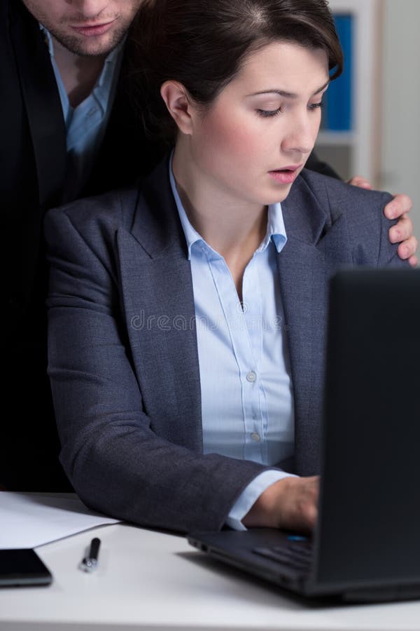 Inappropriate touch stock image. Image of people, harassment - 42496077