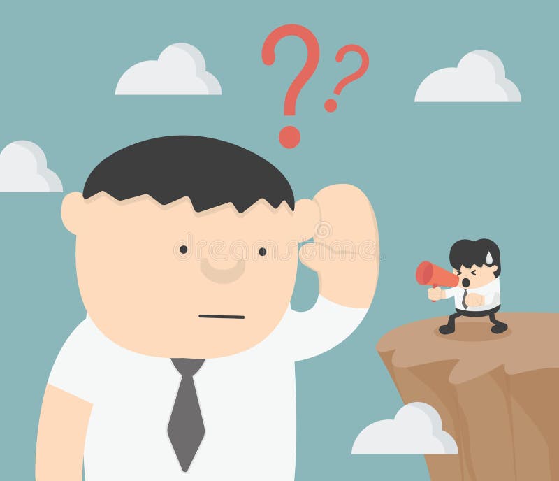 Inaudible stock vector. Illustration of cartoon, girl - 49741520