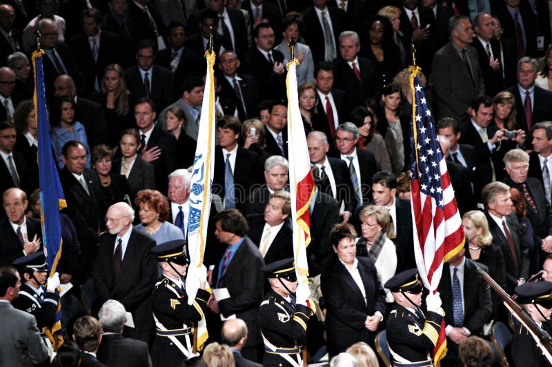 Color Guard / Flag Girl, Tournament Of Roses Parade Editorial Stock ...