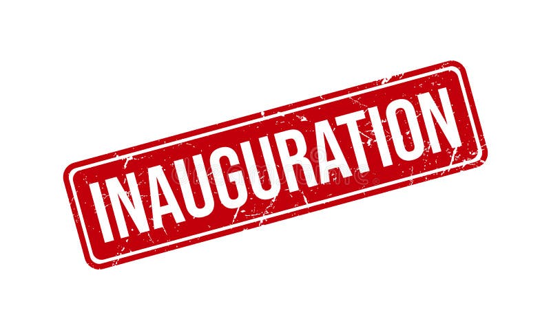 Inauguration Rubber Stamp. Inauguration Grunge Stamp Seal Vector ...