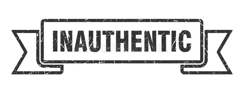 Inauthentic Banner Stock Illustrations – 133 Inauthentic Banner Stock ...