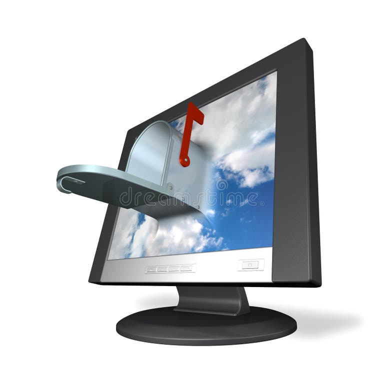 Inbox Monitor Stock Illustrations – 1,369 Inbox Monitor Stock ...