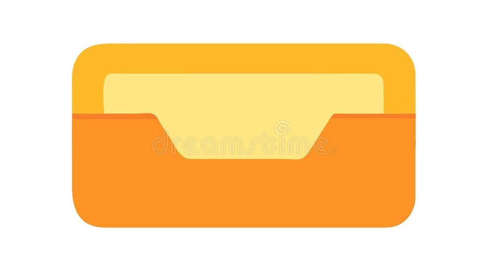Inbox Folder Icon: Mail Messages Storage Symbol Vector, Vector Design Generative AI Stock Vector ...