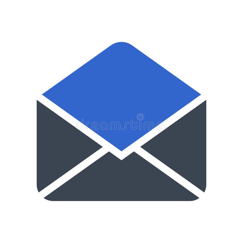 Inbox mail icon stock vector. Illustration of contact - 174898360