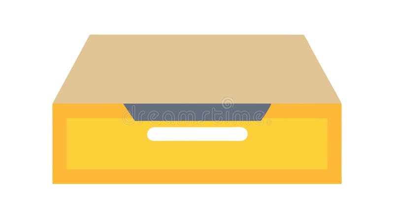 Inbox Tray for Mail or Documents Office Icon , Vector Design Generative ...
