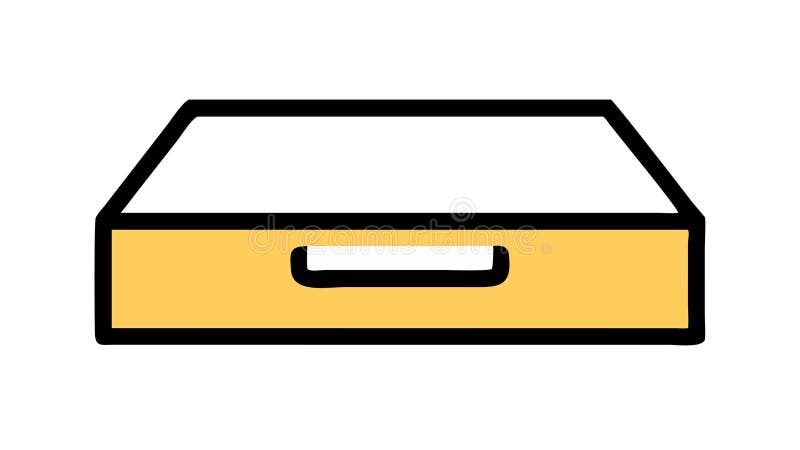 Inbox Tray Office Organization Mail Icon , Vector Design Generative AI ...
