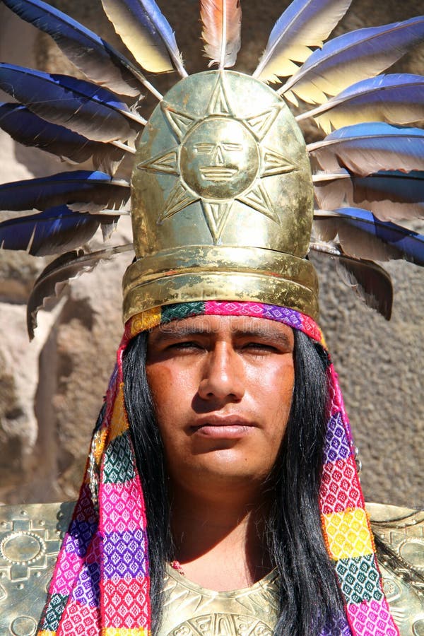 Man Dressed As the Inca at the Annual Fiesta Del Cusco, 2019 Editorial ...