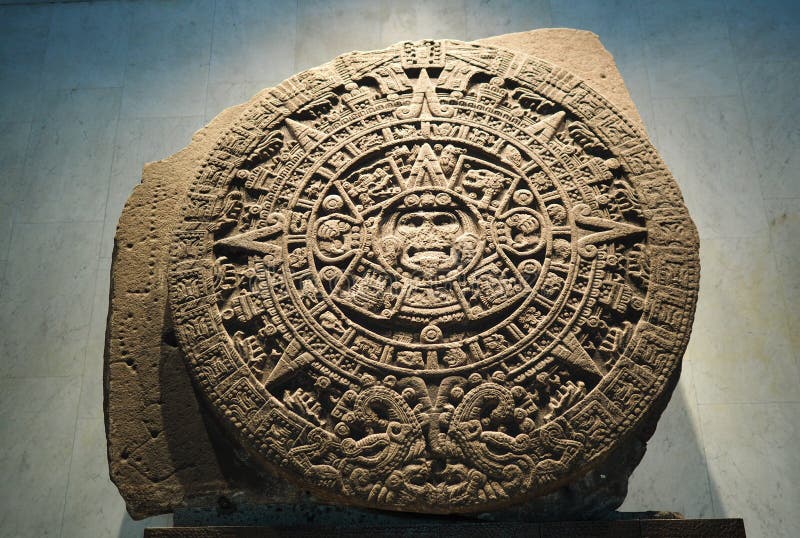 Inca Artwork in Mexico City Editorial Stock Photo - Image of aztec ...