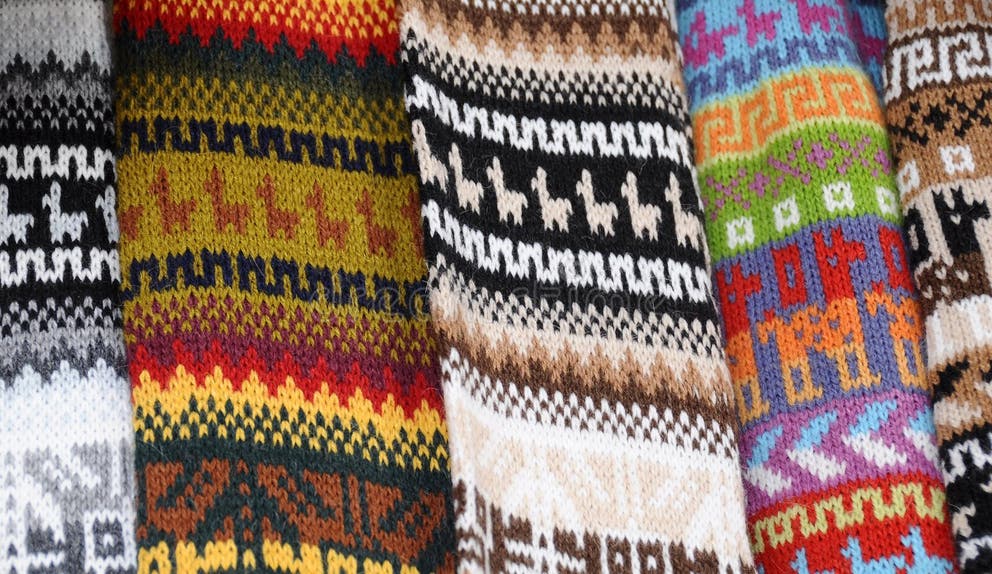 Inca Blankets stock photo. Image of intricacy, product - 14459332