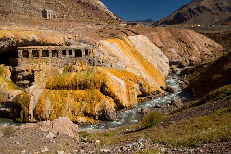 Inca Bridge stock image. Image of mendoza, indians, construction - 46801361
