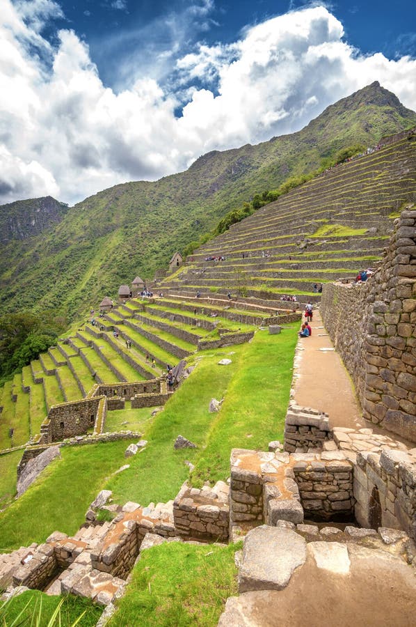 Inca City Machu Picchu (Peru) Stock Photo - Image of archaeological ...