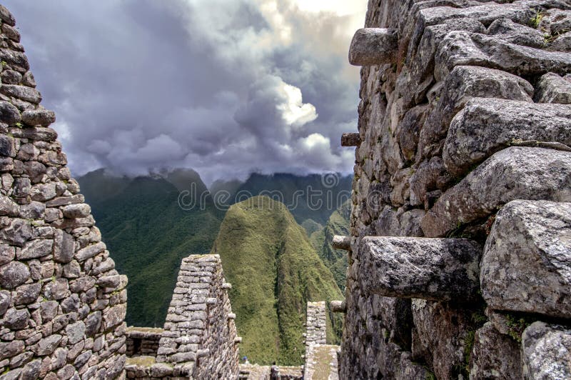 Inca City Machu Picchu (Peru) Stock Photo - Image of building, cuzco ...