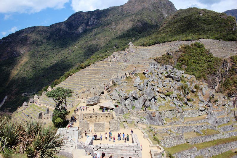 The Inca City of Machu Picchu Stock Photo - Image of holiday, daylight ...