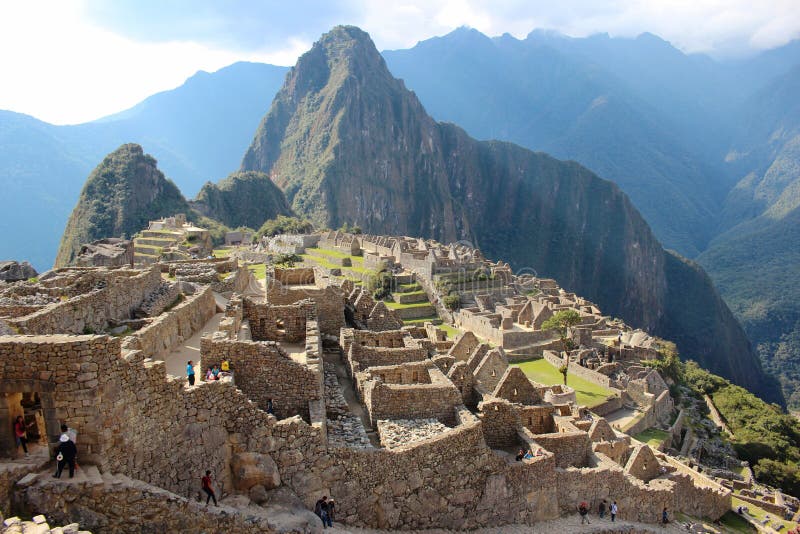 The Inca City of Machu Picchu Editorial Photo - Image of rock, wall ...