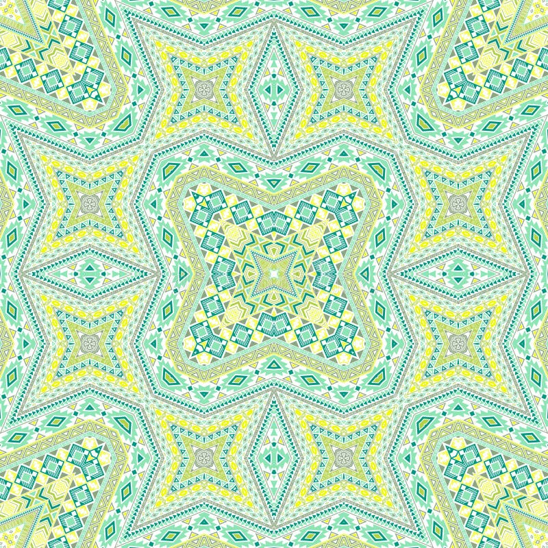 Inca Endless Pattern Vector Design. Modern Geometric Background ...