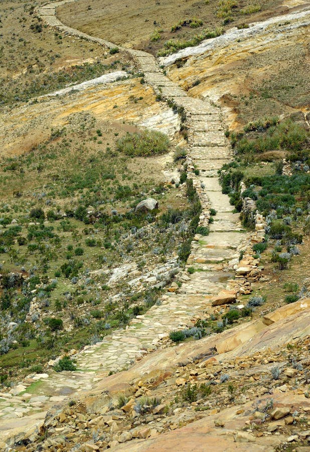 Inca ruins, Bolivia stock image. Image of titicaca, history - 4719813