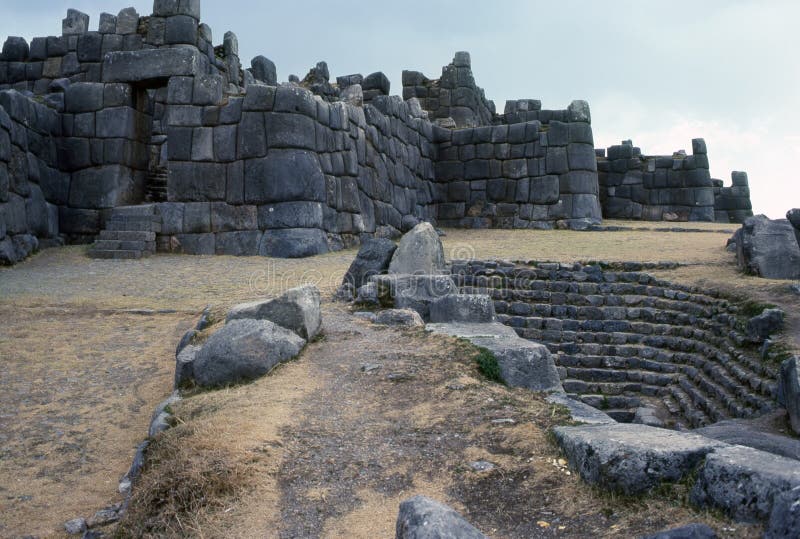 Inca Ruins stock photo. Image of ruins, civilization - 19534618