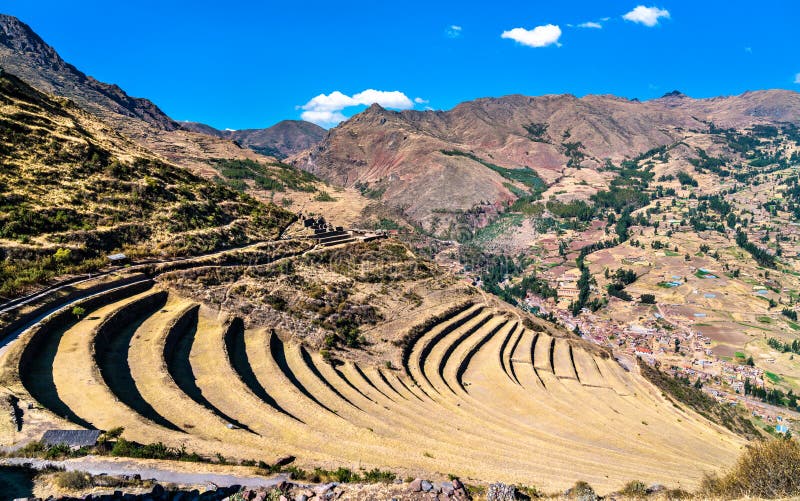 Inca Ruins at Pisac in Peru Stock Image - Image of city, pisac: 238608325