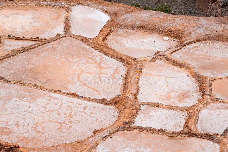 Inca salt farm stock photo. Image of salt, cuzco, traditional - 41572472