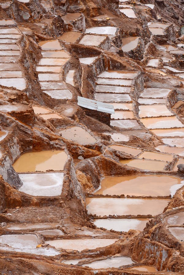 Inca salt farm stock photo. Image of latin, cuzco, salt - 41572508
