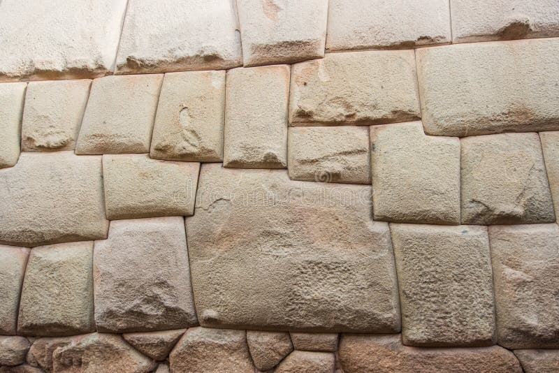 Inca Stone of 12 Angles in Cuzco Peru Stock Image - Image of mysterious ...