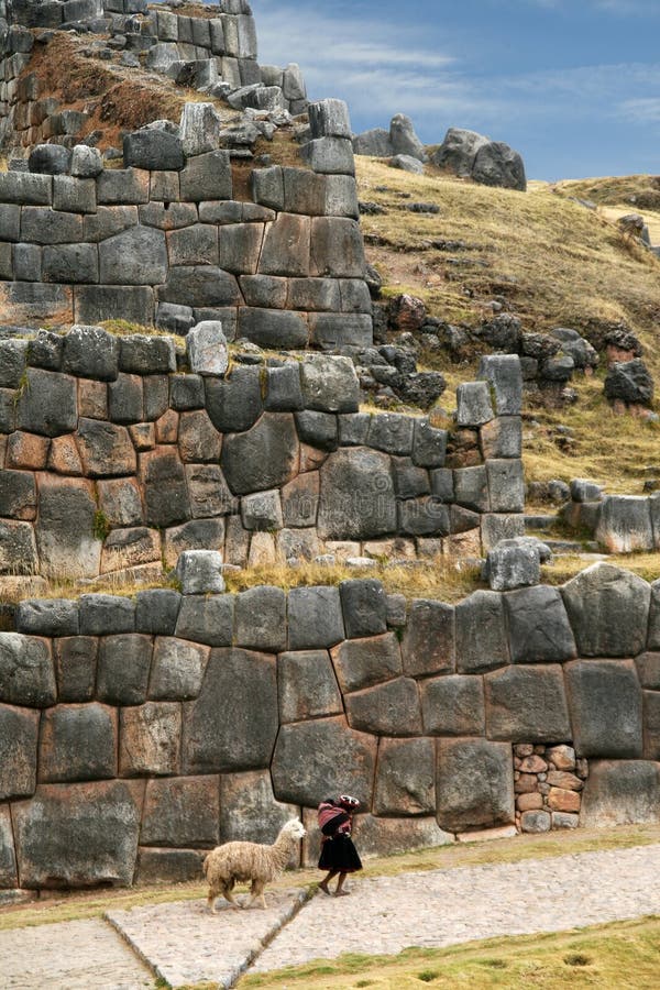 Inca stone wall stock image. Image of join, brick, jigsaw - 35306859