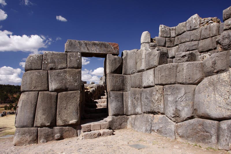 Inca Stone Wall in Cuzco, Peru Stock Photo - Image of travel, incan ...