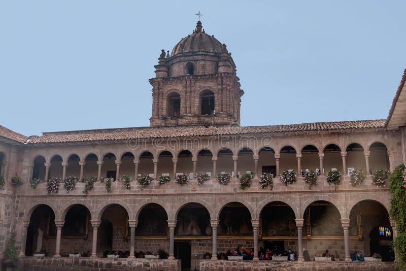 The Inca Sun Temple in Cusco, Peru Editorial Photo - Image of tourist ...