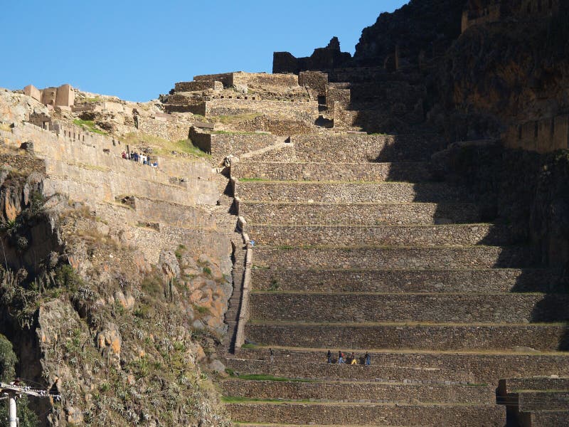 Inca Fortress of Sacsayhuaman Stock Photo - Image of stairs, stone: 3214570